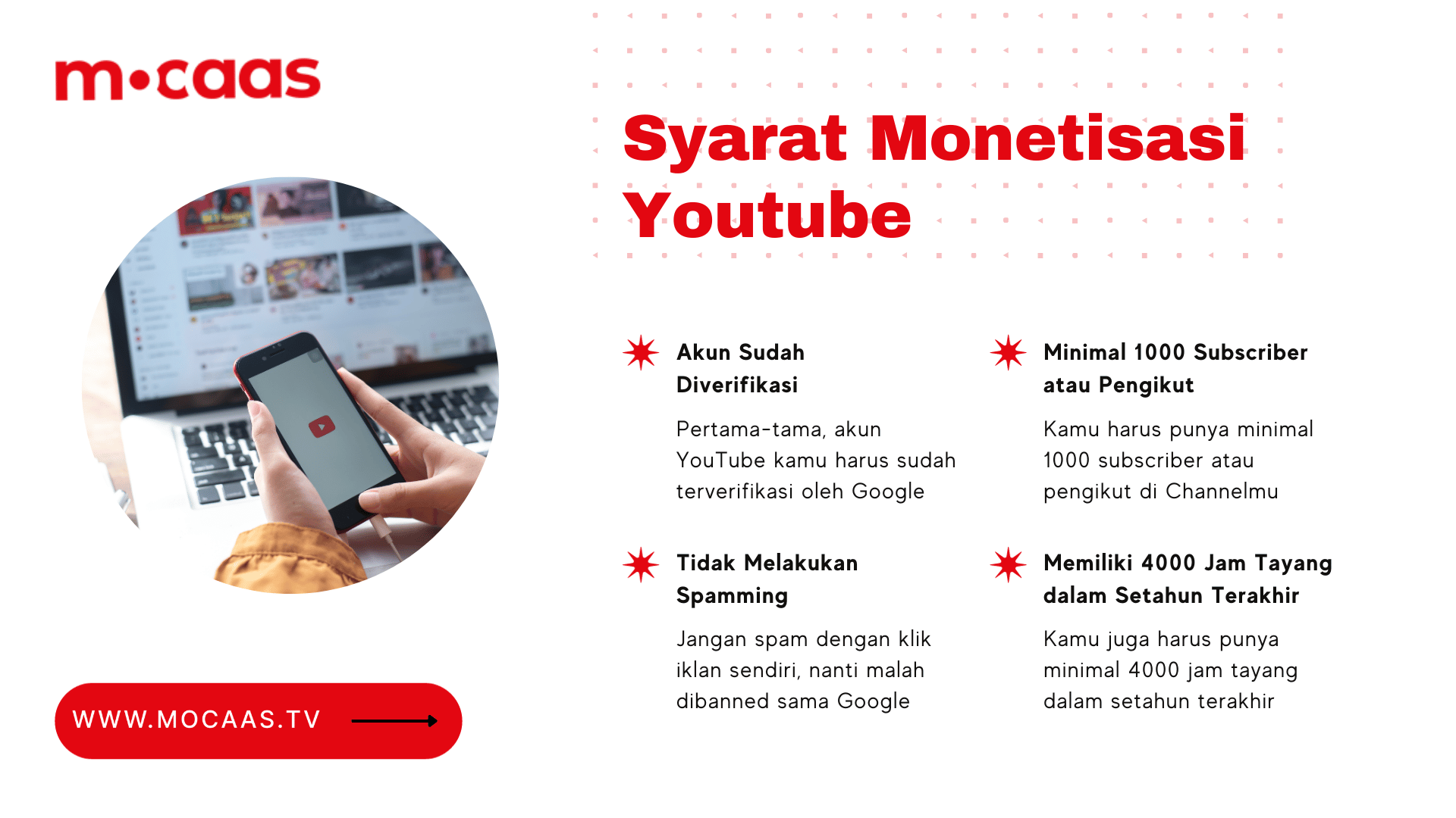 Gaji Content Creator YouTube : Penghasilan Besar Dari Youtube - Mocaas Blog